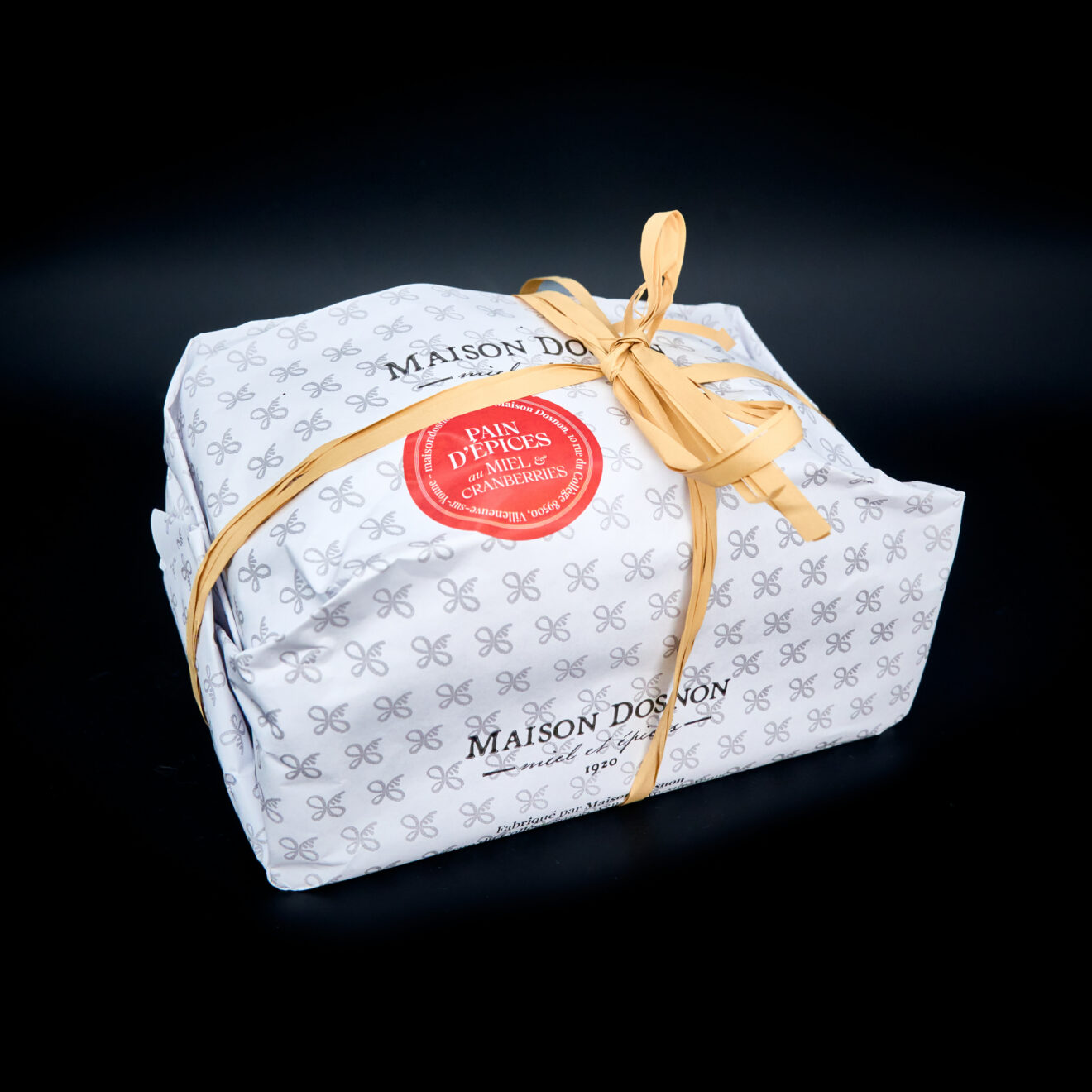 Pain d’épices au miel et cranberries » Maison Dosnon